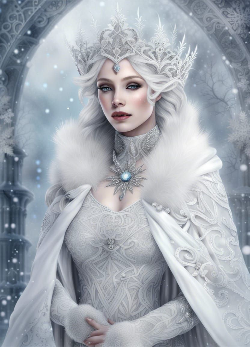 Snow Queen - AI Generated Artwork - NightCafe Creator