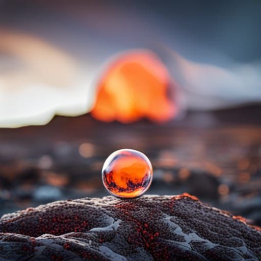 Lava Bubble II - AI Generated Artwork - NightCafe Creator