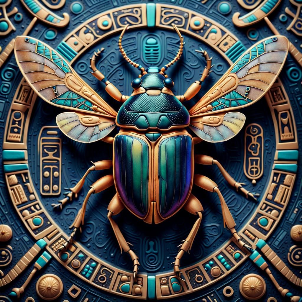 Scarab - AI Generated Artwork - NightCafe Creator