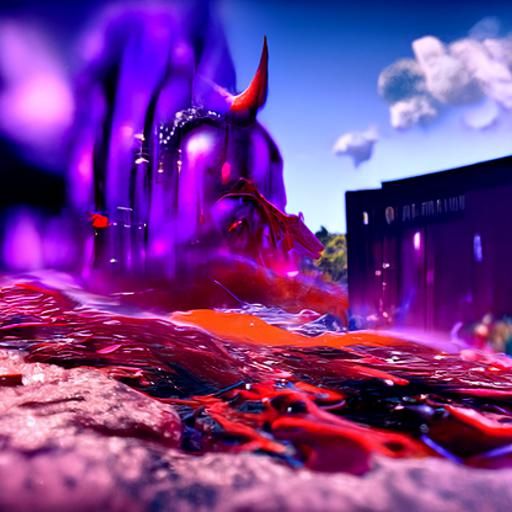Ps2 graphics purple devil juice wrld - AI Generated Artwork - NightCafe ...