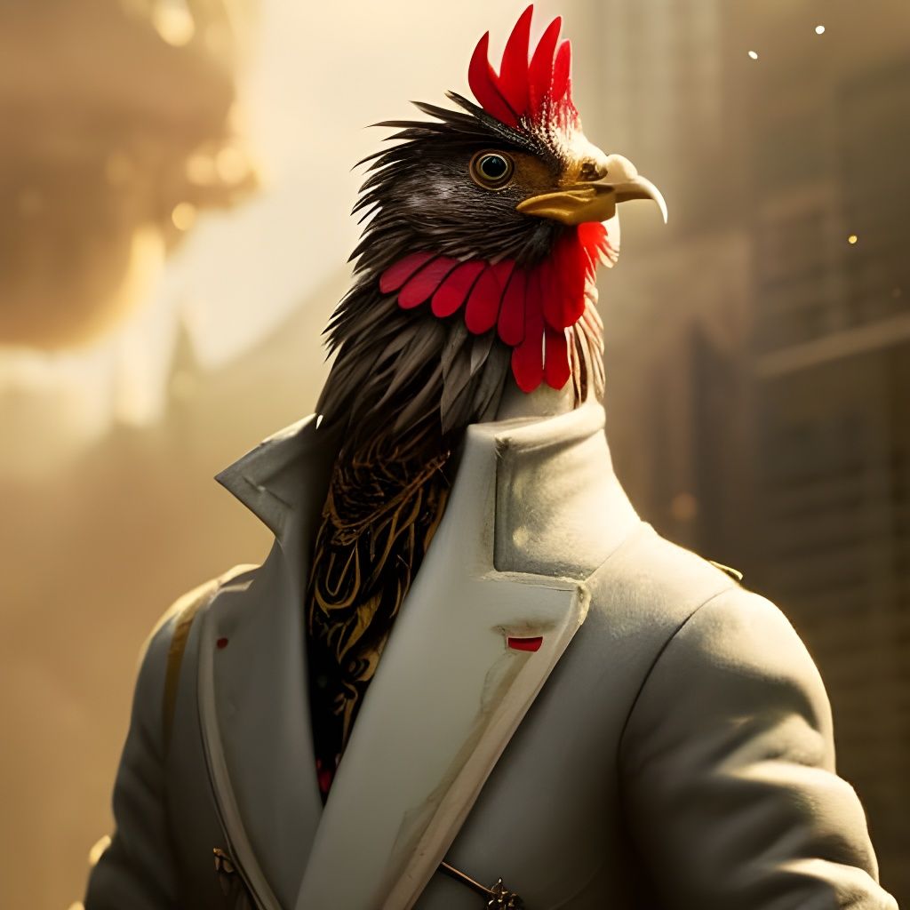 Business Rooster - AI Generated Artwork - NightCafe Creator