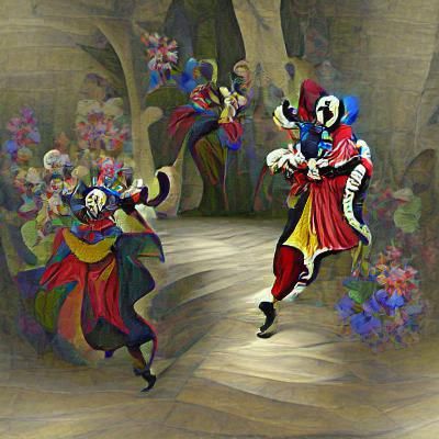 the Jester's dance - AI Generated Artwork - NightCafe Creator