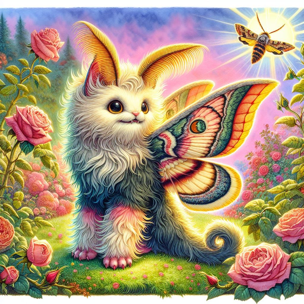 The elusive moth kitty - The elusive moth kitty