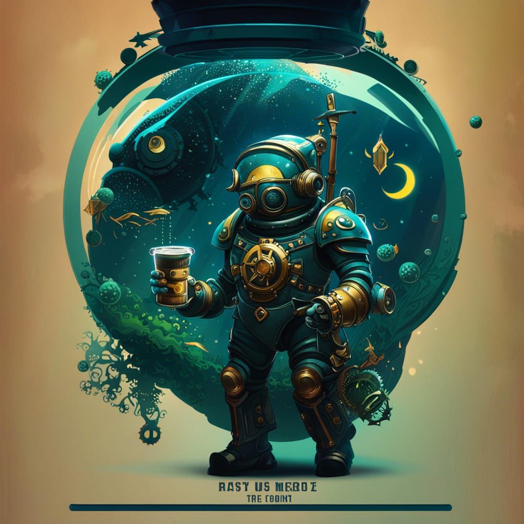 "Bioshock", underwater , robots , naval , alchemy, post-apocalyptic ...