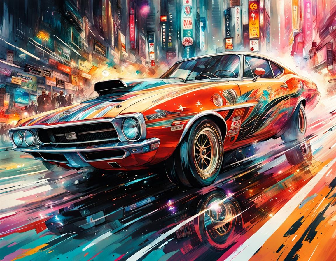 Racing - AI Generated Artwork - NightCafe Creator