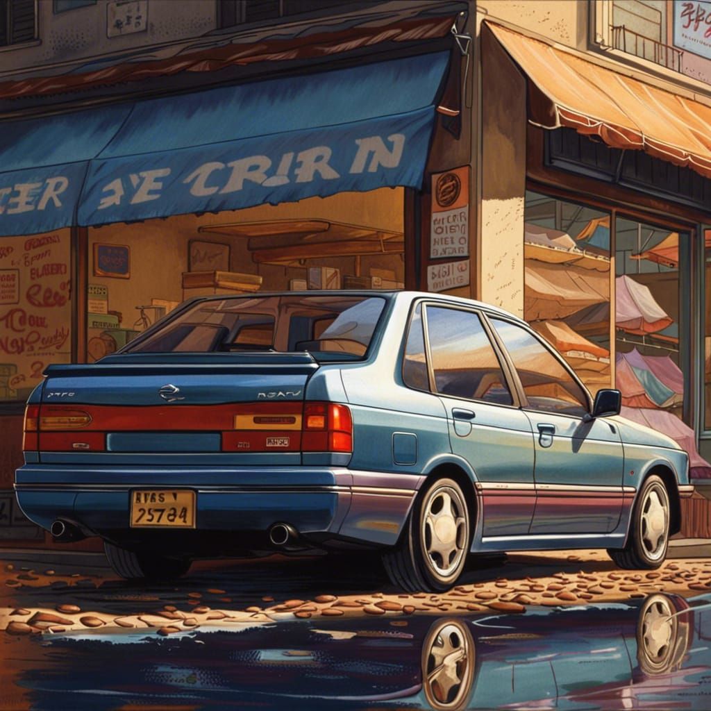 1996 Nissan Tsuru - AI Generated Artwork - NightCafe Creator