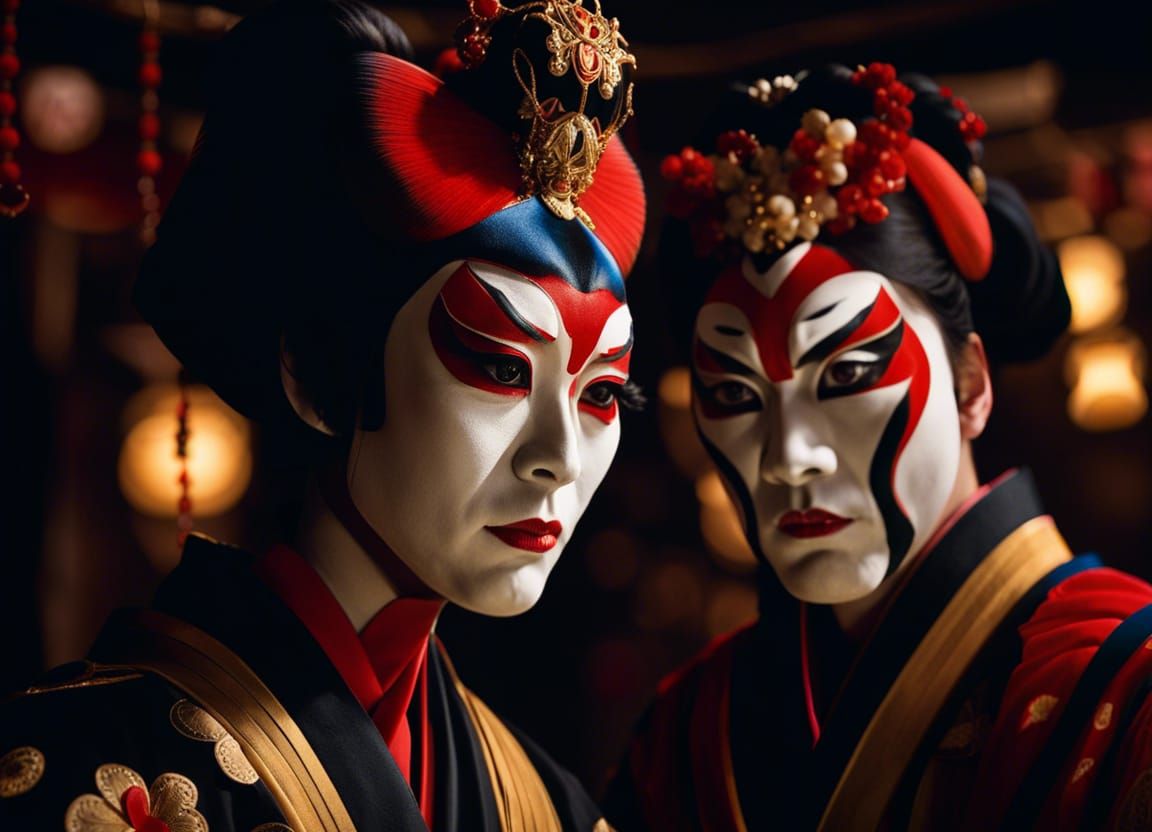 National Geographic award winning photograph of one male and one female ...