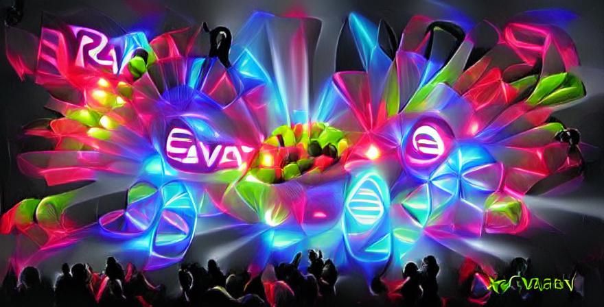 Ecstatic rave energy - AI Generated Artwork - NightCafe Creator