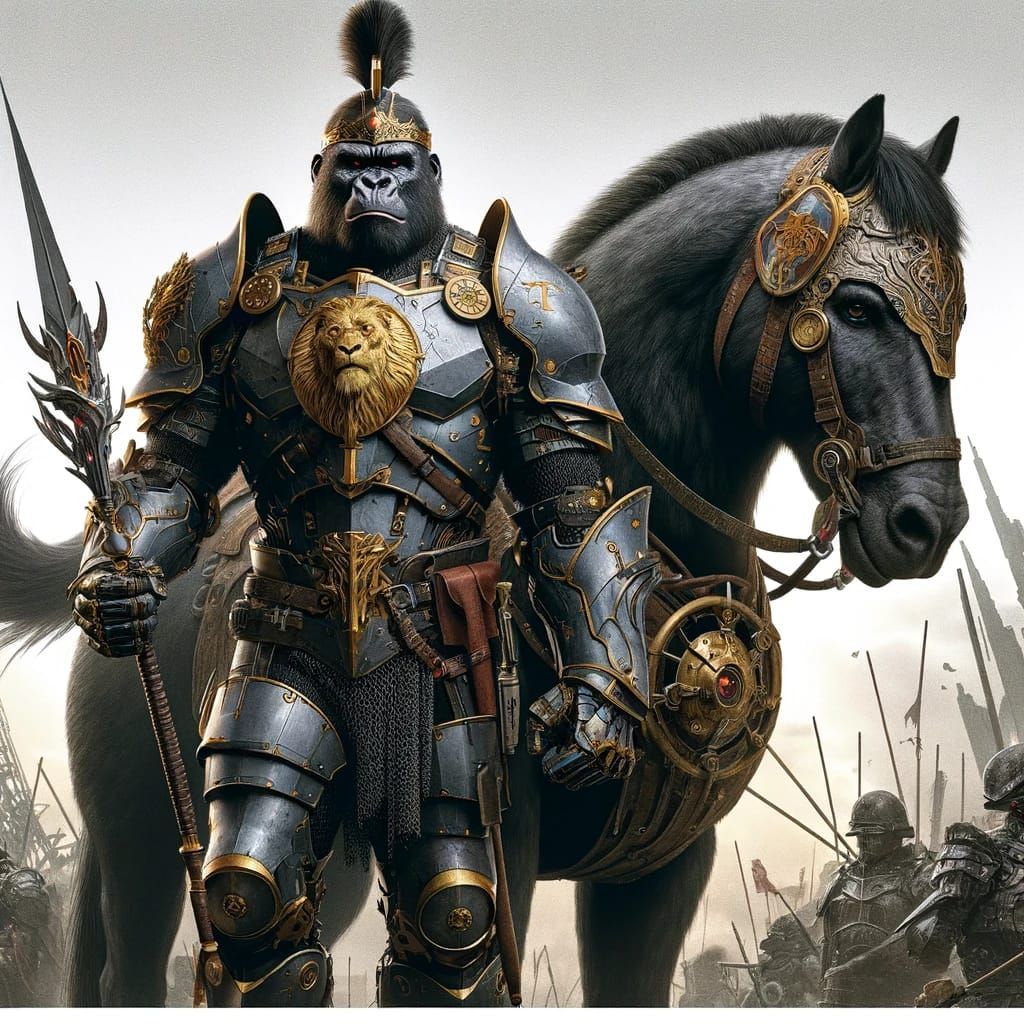 Kong Arthur - AI Generated Artwork - NightCafe Creator