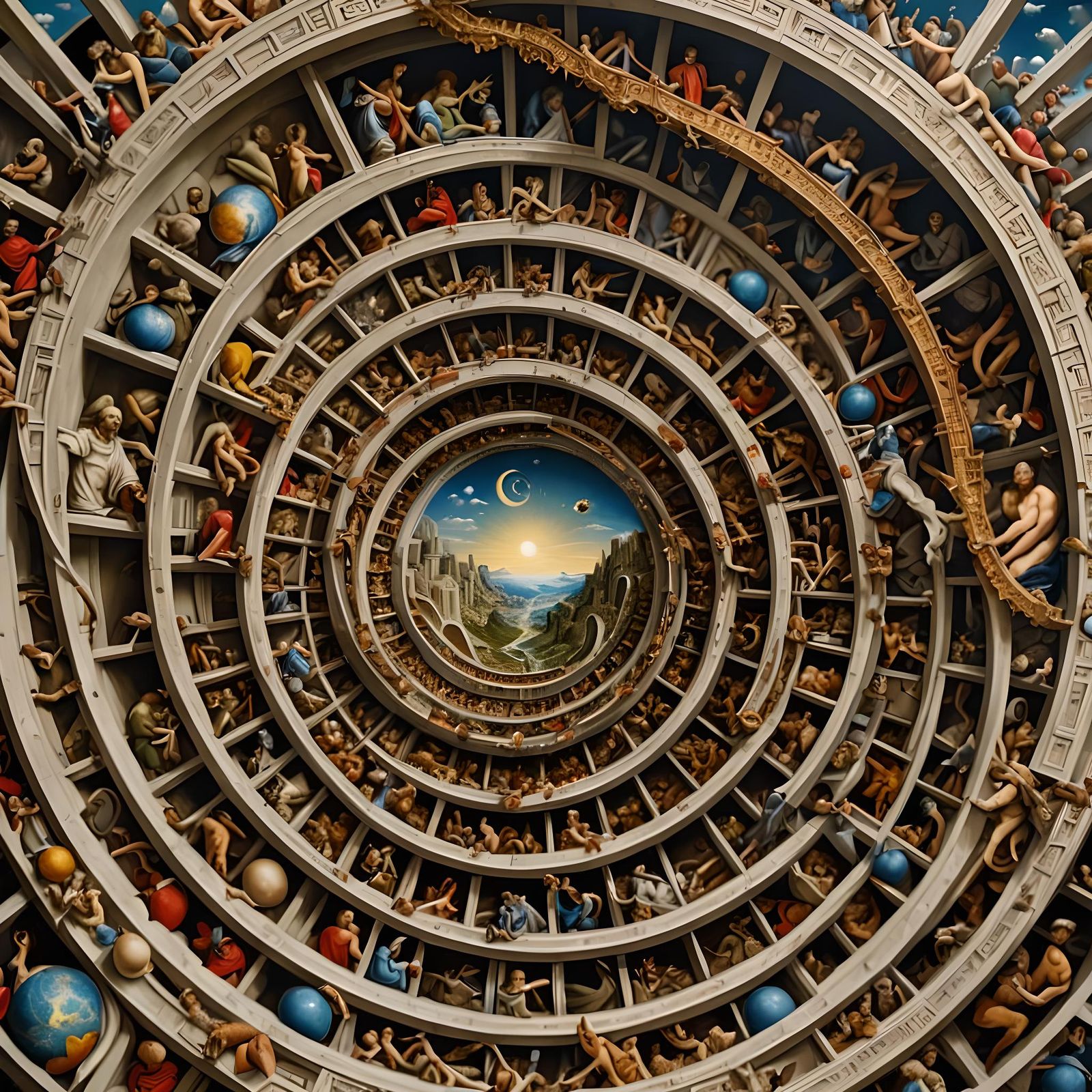 Heaven and Hell - AI Generated Artwork - NightCafe Creator