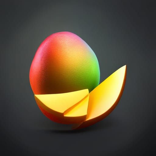 Mango logo - AI Generated Artwork - NightCafe Creator