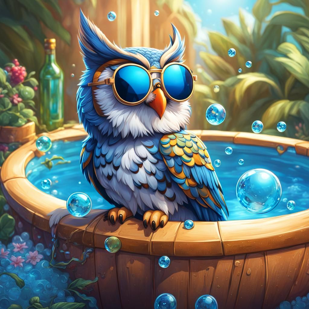 Pool time - AI Generated Artwork - NightCafe Creator
