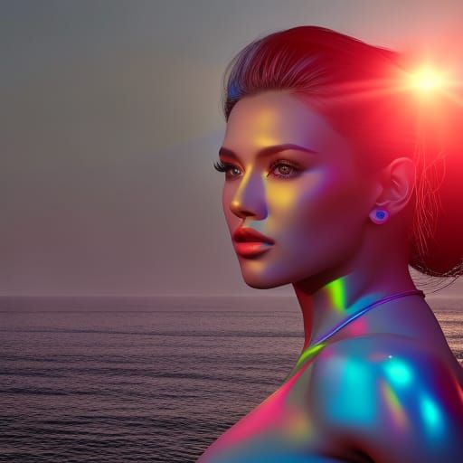 back light portrait - AI Generated Artwork - NightCafe Creator