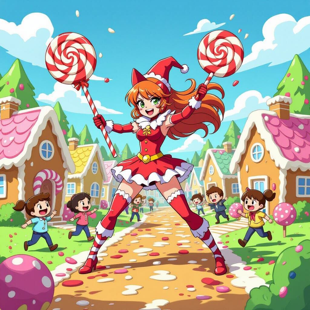 The Sugar Fiend - Candy Villain - Sugar Fiend Wreaks Havoc i...