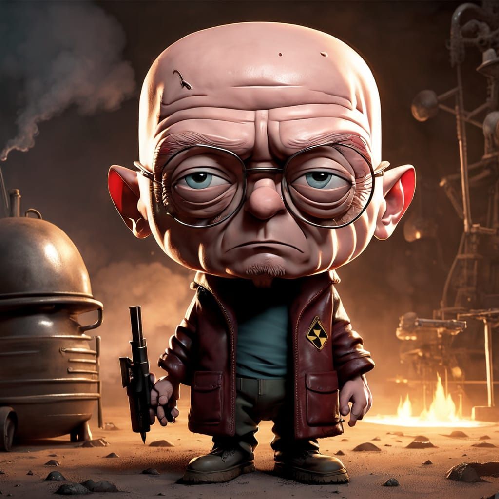 Stewie Griffin as Walter White. - Dark Academia Stewie Grif...