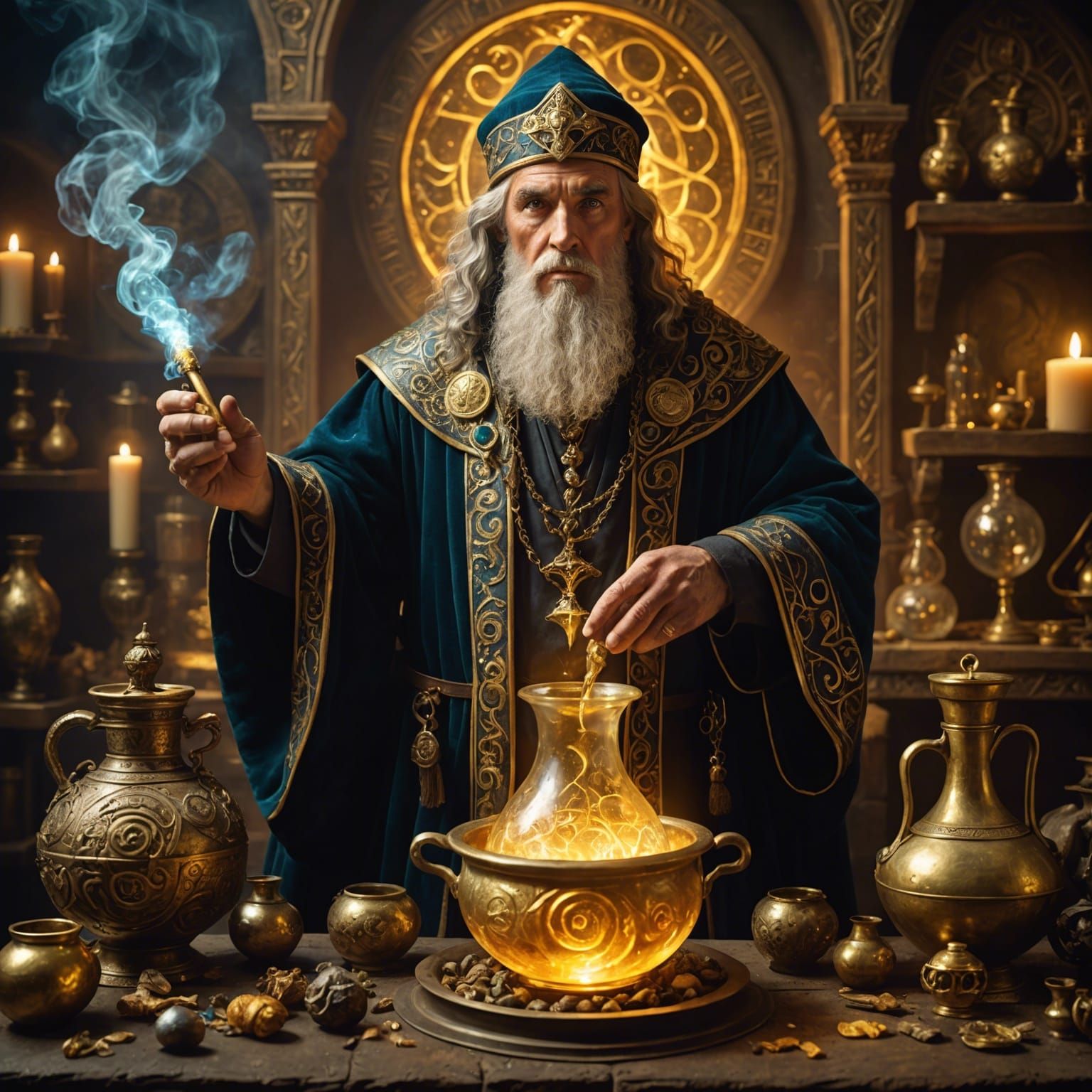 Merlin’s Lair (series) - AI Generated Artwork - NightCafe Creator