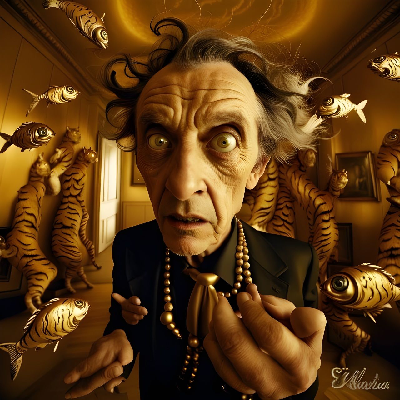 The Demonic Possession of Timothy K - AI Generated Artwork - NightCafe ...