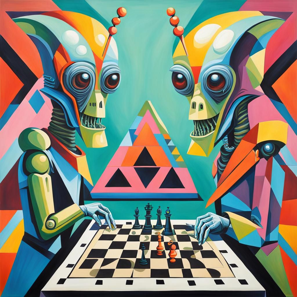 Surreal Chess - AI Generated Artwork - NightCafe Creator