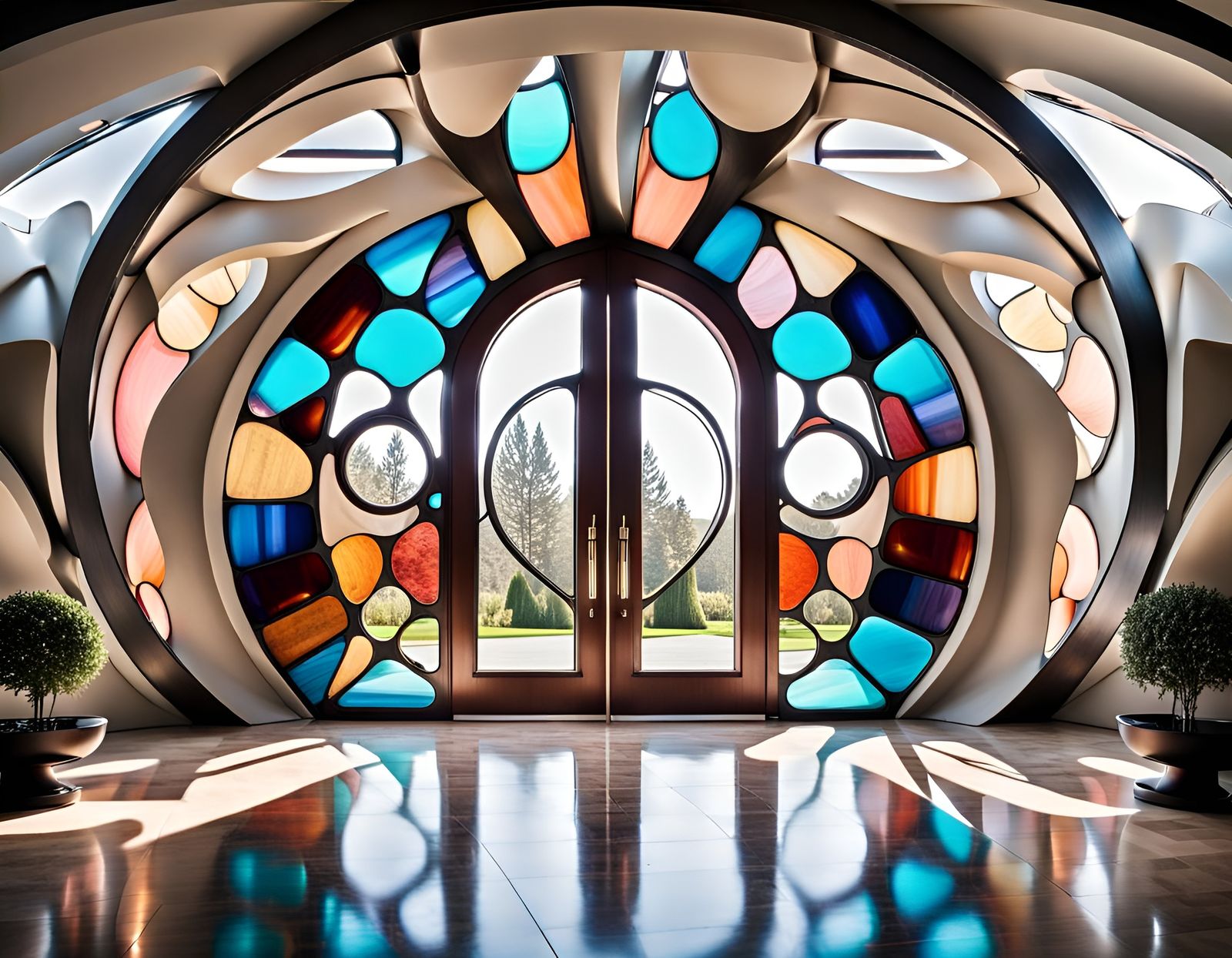 Abstract Home Design II - AI Generated Artwork - NightCafe Creator