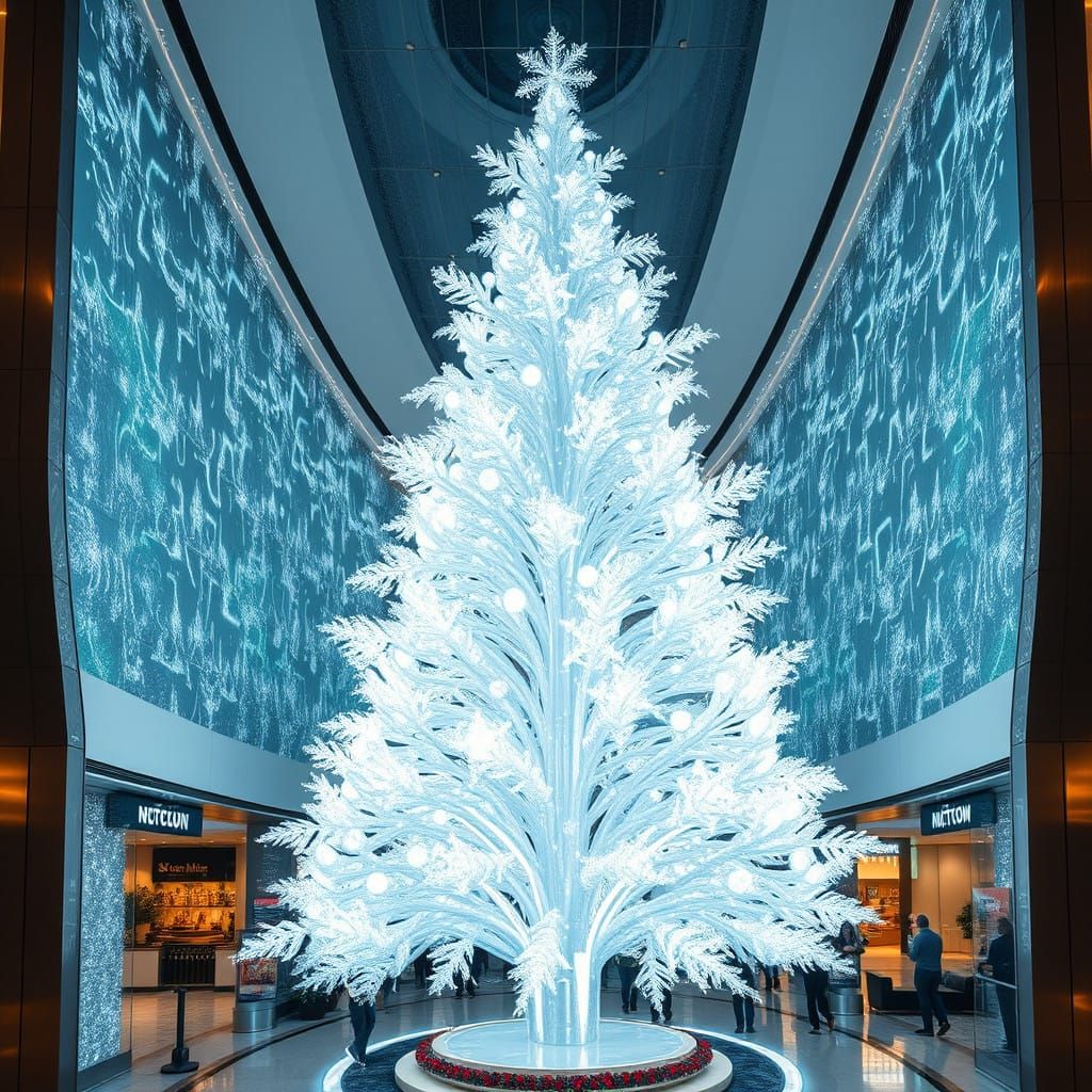 Holographic christmas tree - Holographic christmas tree