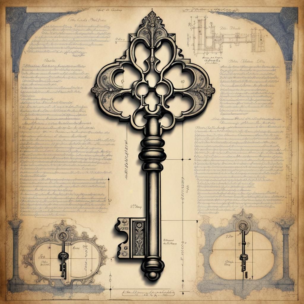 victorian key - AI Generated Artwork - NightCafe Creator