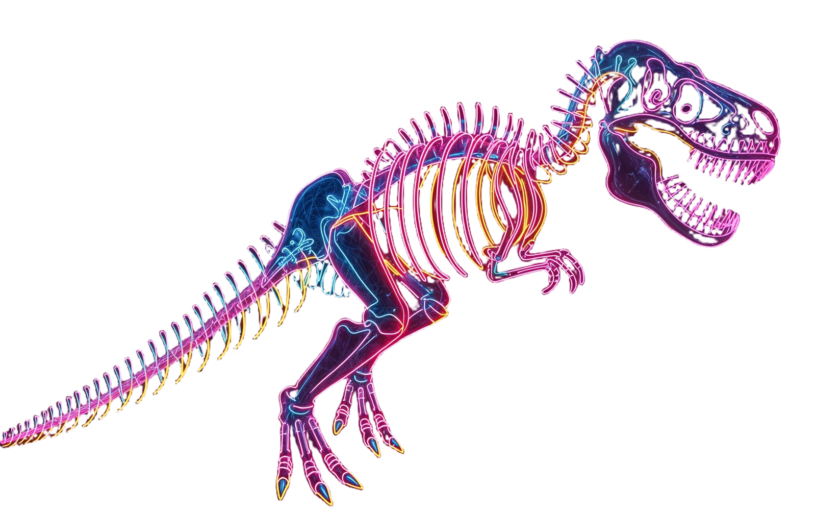 x-rex - Neon X-Ray T-Rex Revealed