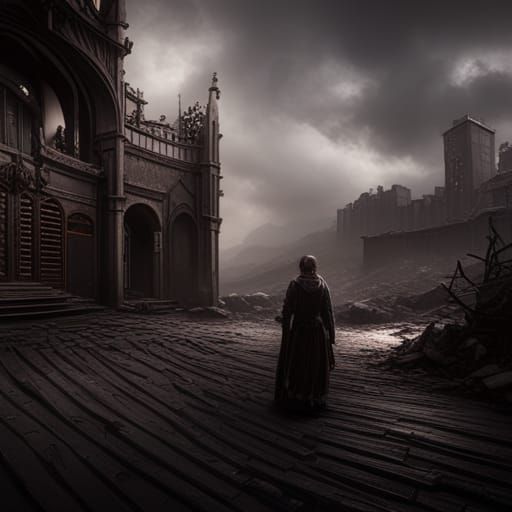 Solitude - AI Generated Artwork - NightCafe Creator