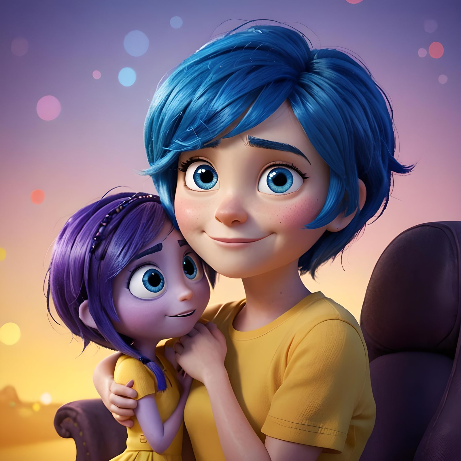 Joy + Fear = ? 🤔 - AI Generated Artwork - NightCafe Creator