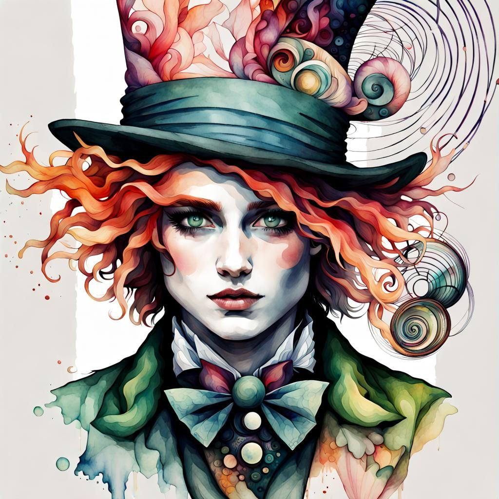 Mad hatter - AI Generated Artwork - NightCafe Creator