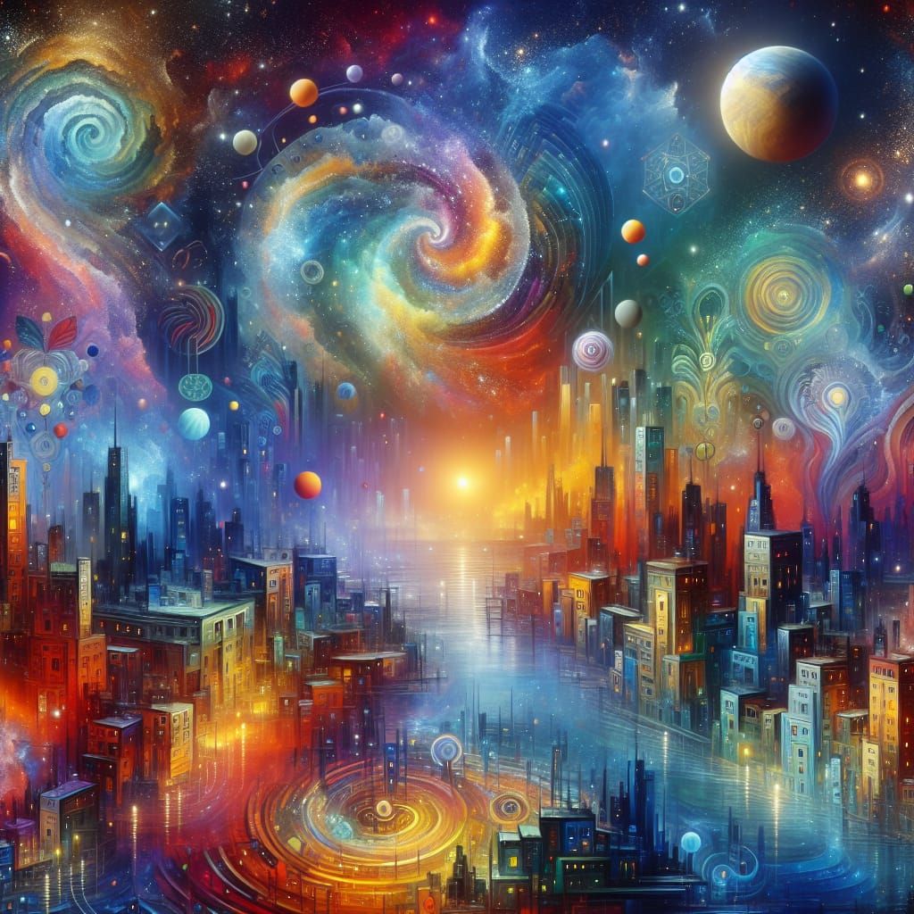 The perfect city - AI Generated Artwork - NightCafe Creator