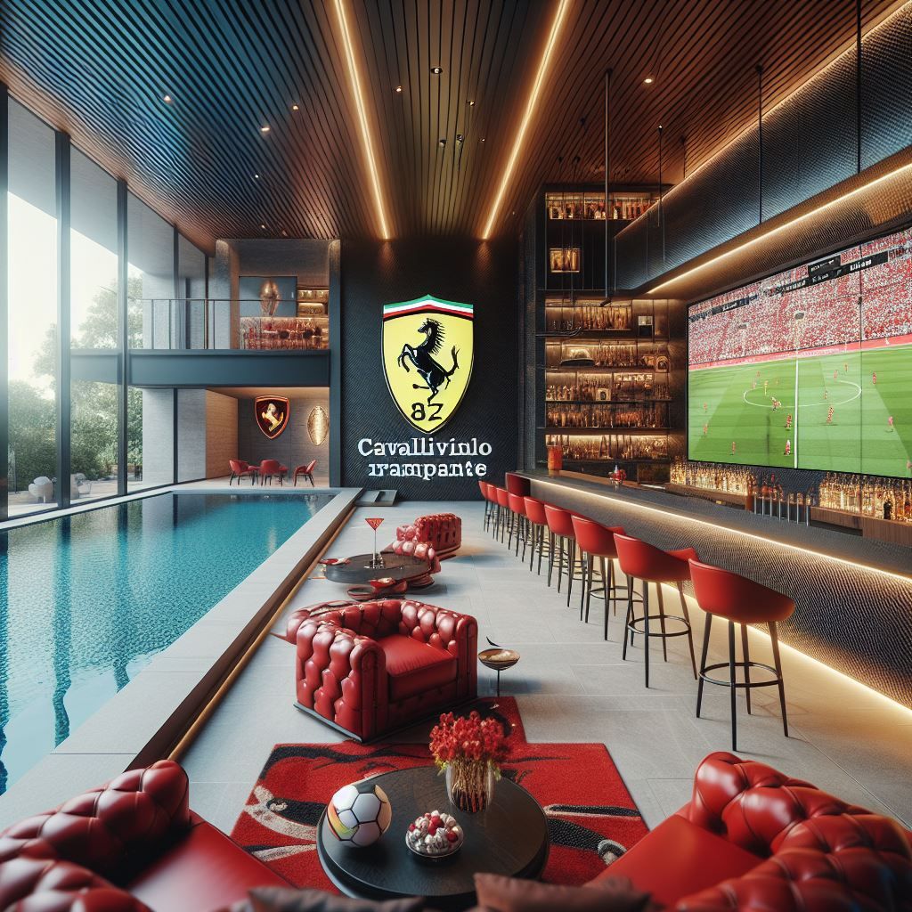 Ferrari Bar - AI Generated Artwork - NightCafe Creator