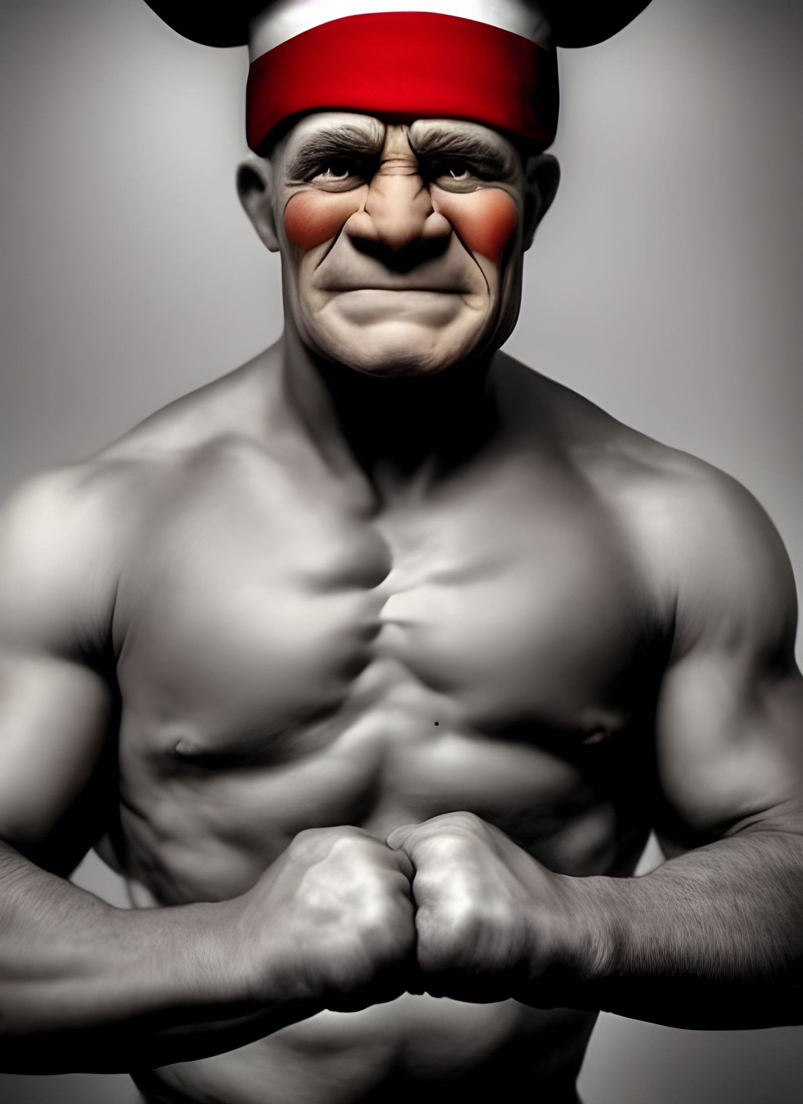 Real life photo of Popeye - AI Generated Artwork - NightCafe Creator