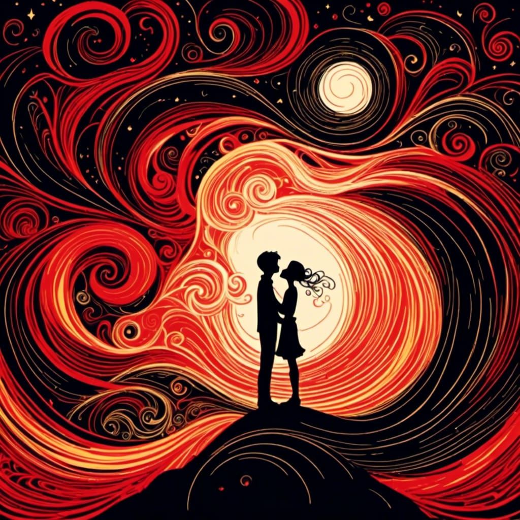 In love - AI Generated Artwork - NightCafe Creator