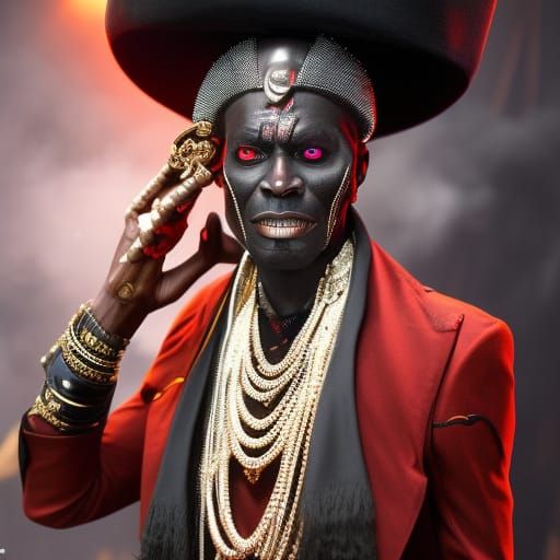 Baron Samedi - AI Generated Artwork - NightCafe Creator
