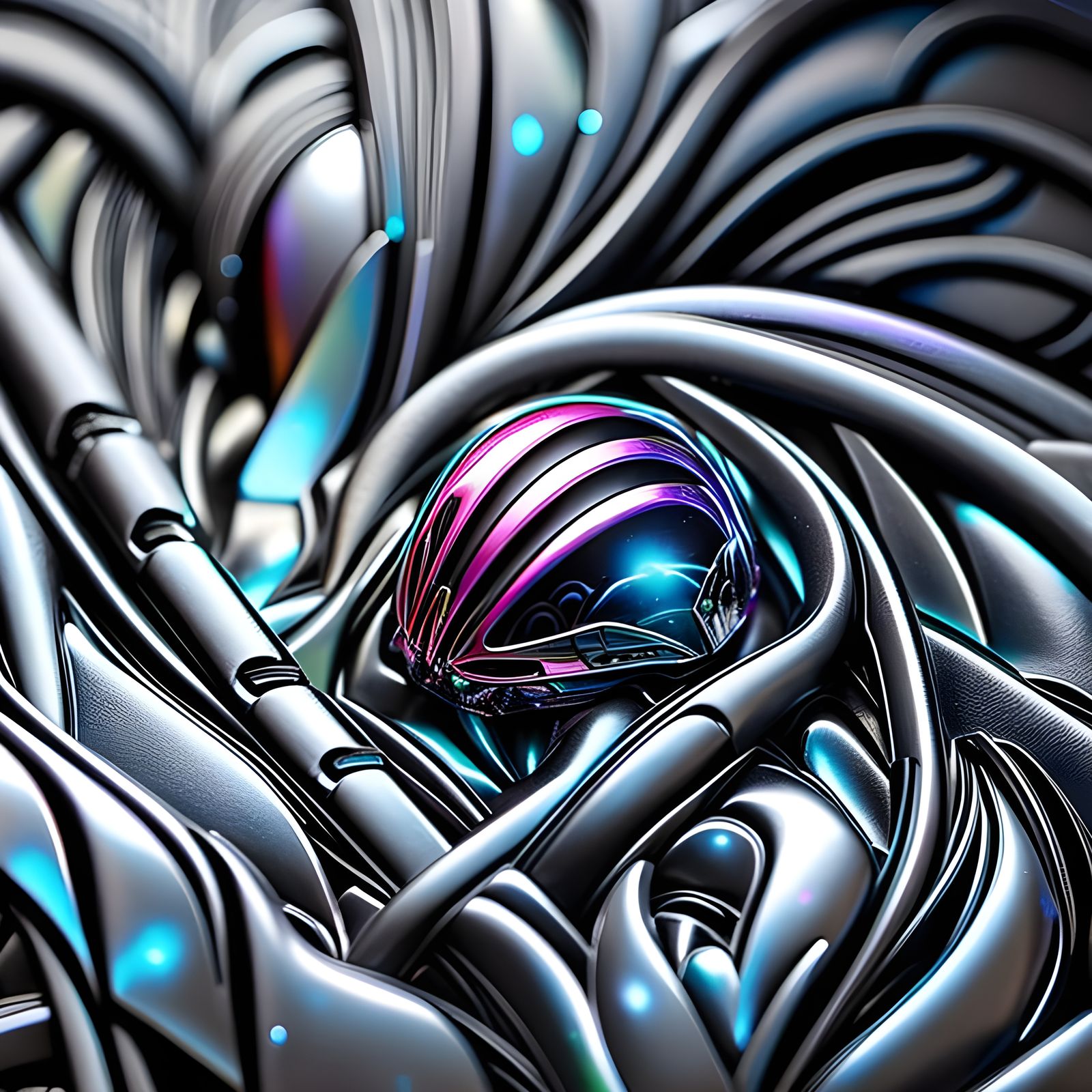 Quantum computer - AI Generated Artwork - NightCafe Creator