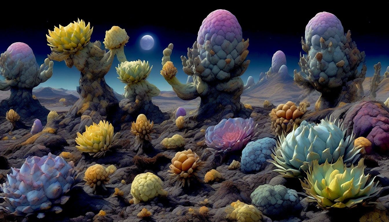 Amazing plants on another planet #62 - AI Generated Artwork - NightCafe ...