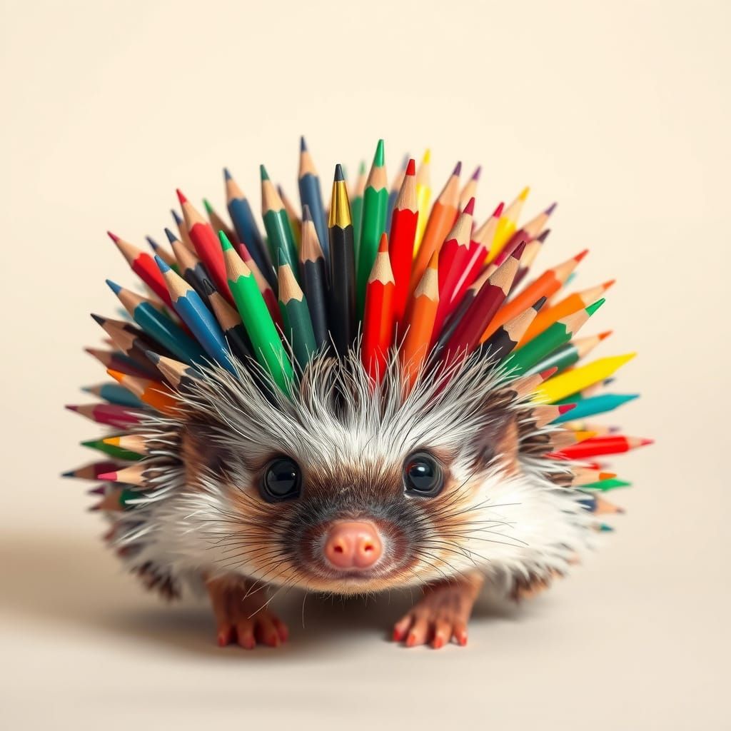 Colorful Hedgehog - Colorful Hedgehog