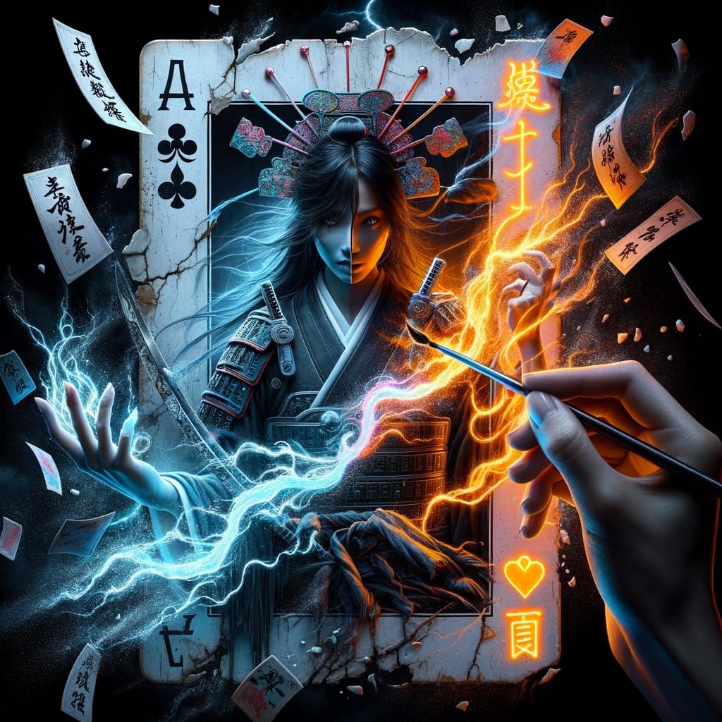 Mystik Geisha card - Mystik Geisha card