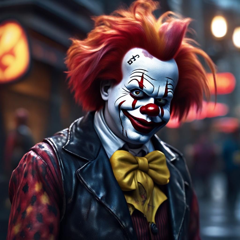 Ronald McDonald - AI Generated Artwork - NightCafe Creator