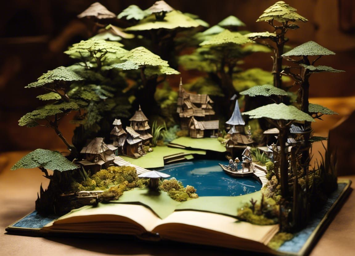 Haiku: Paper whispers tales/ Storybook's world unveiled/ Origami art ...