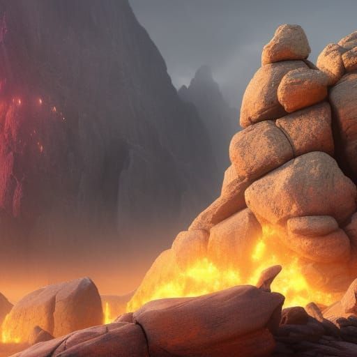 Look, its Dwayne the pebble Johnson! - AI Generated Artwork - NightCafe ...