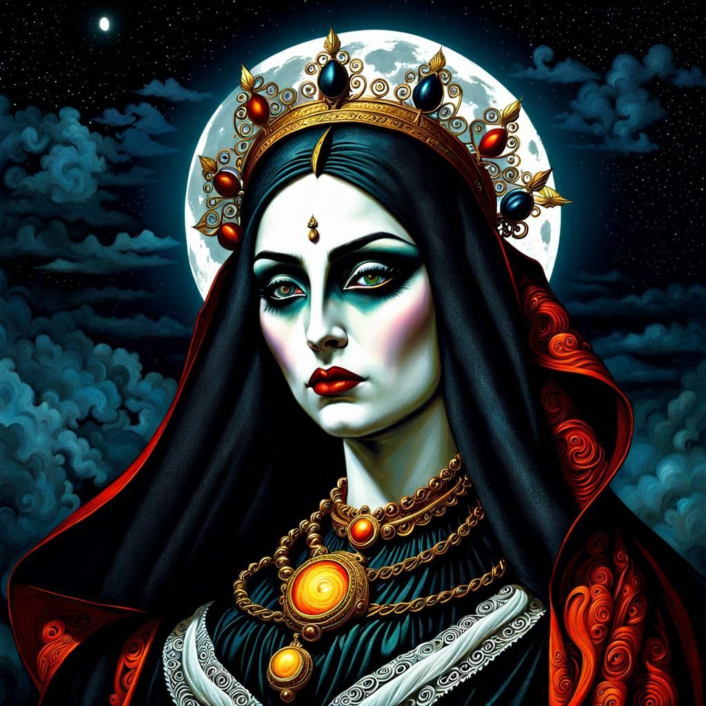 Pagan priestess of pleasure sensual salacious sinner enchanted emo ...