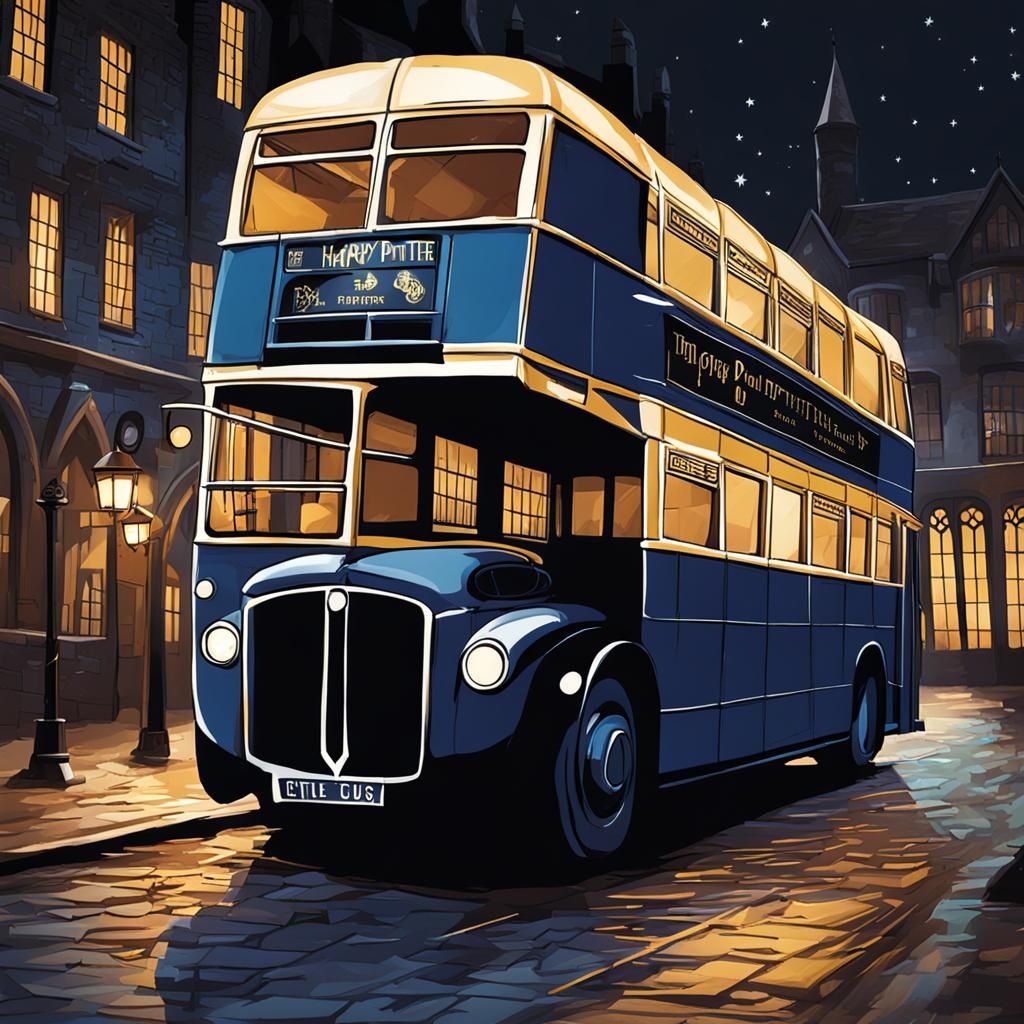The night bus - AI Generated Artwork - NightCafe Creator