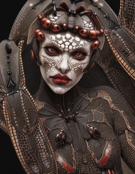 insect lady - AI Generated Artwork - NightCafe Creator