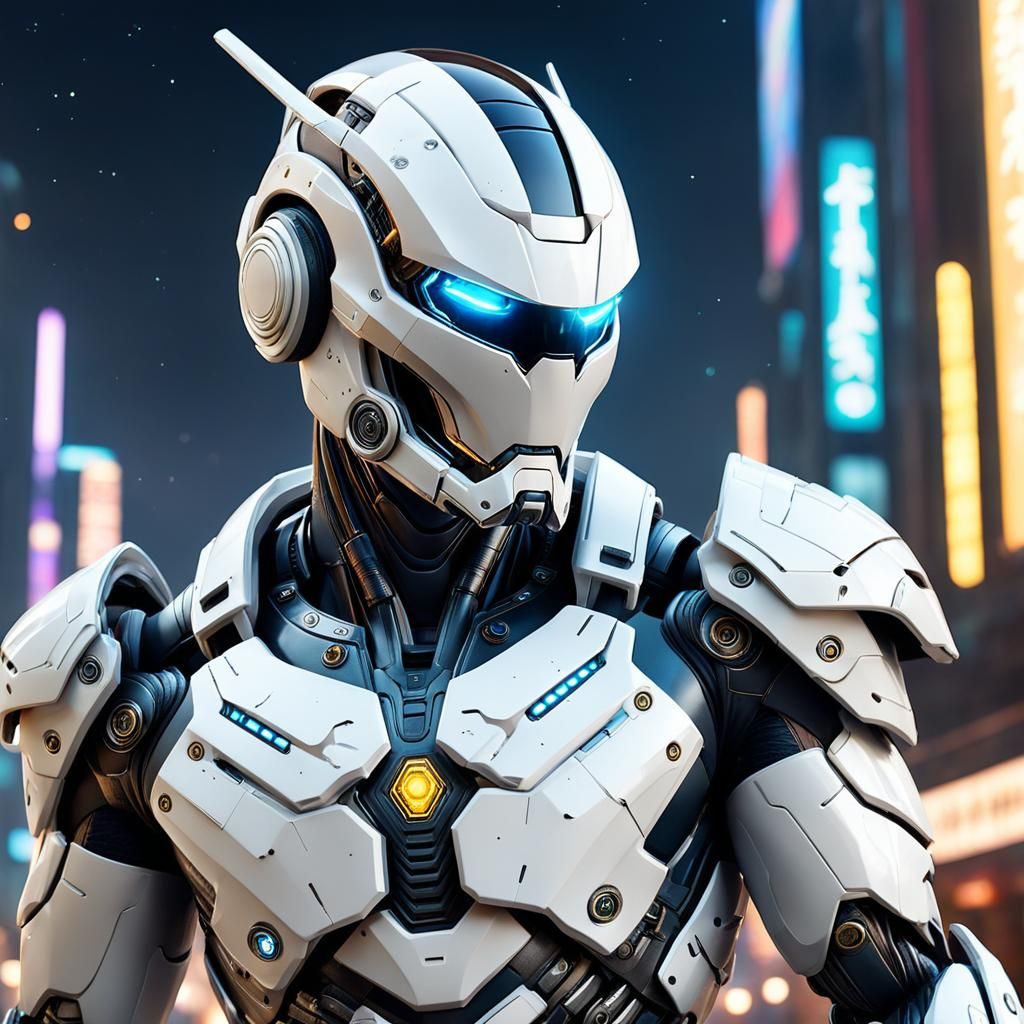 ACS - advanced cybernetic suit - AI Generated Artwork - NightCafe Creator