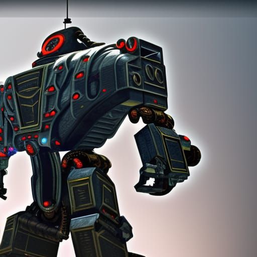 Hammerstein 2000ad abc warrior - Epic Sci-Fi Mech Warrior in...