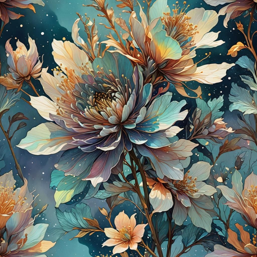 Flowers - AI Generated Artwork - NightCafe Creator