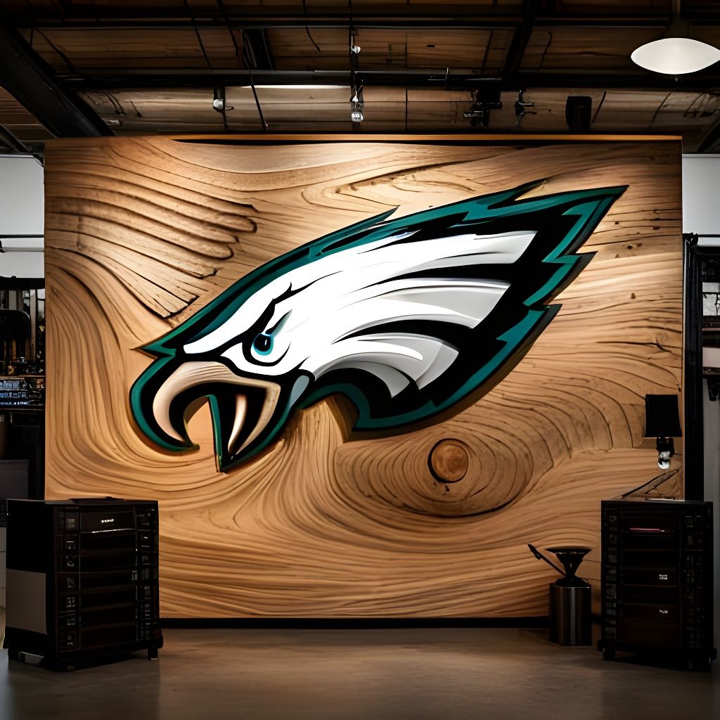 Philadelphia Eagles Logo - AI Generated Artwork - NightCafe Creator