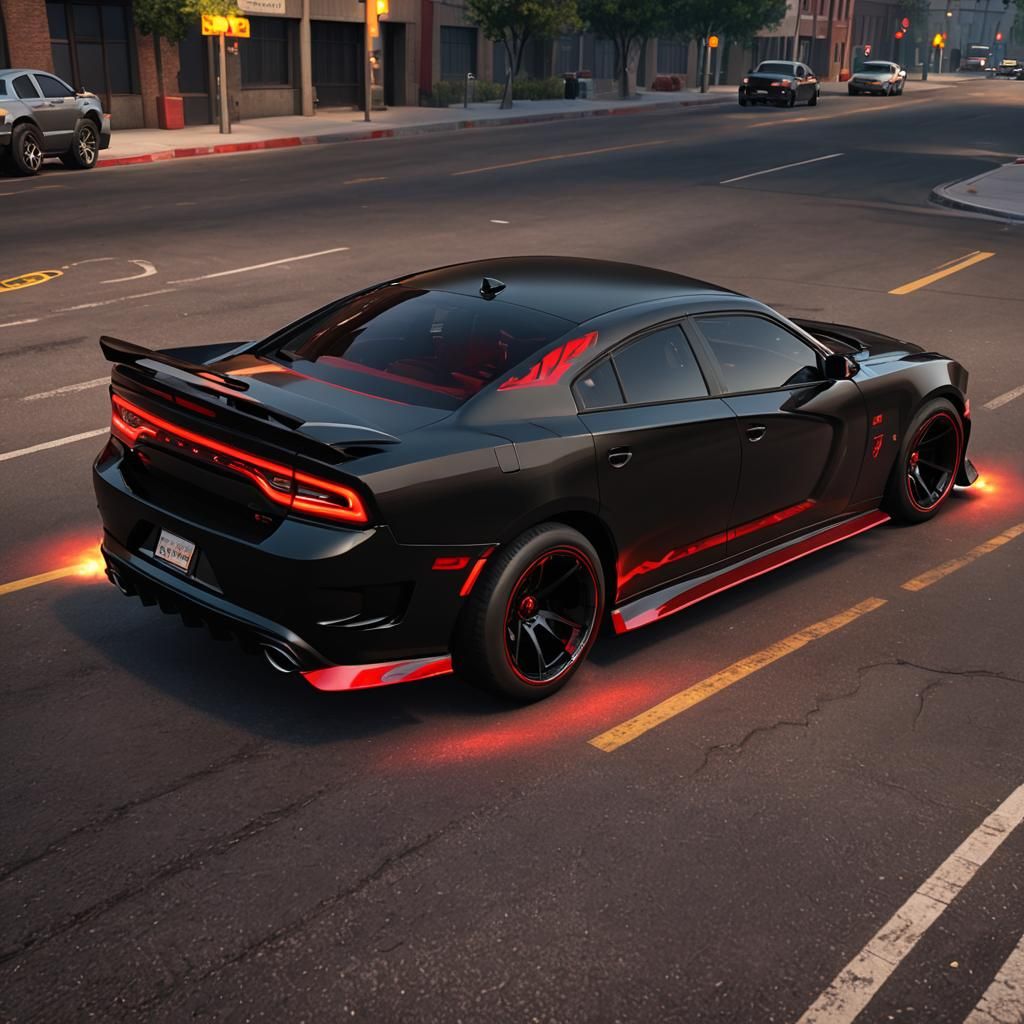 Black Reaper's car - AI Generated Artwork - NightCafe Creator