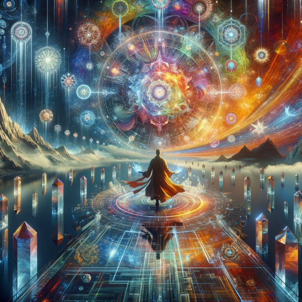 The wizard’s dream - AI Generated Artwork - NightCafe Creator